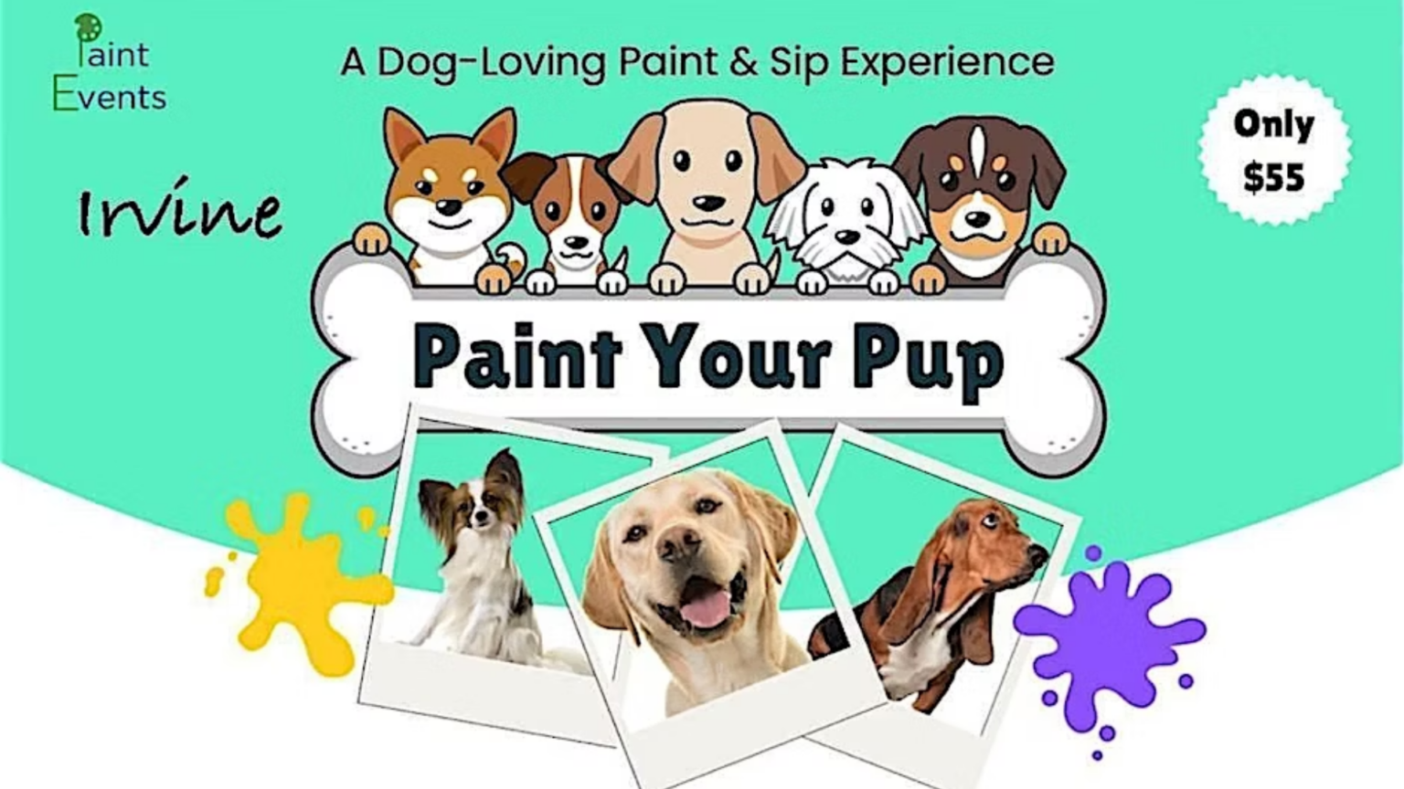 Paint Your Pup 🐶🎨 - Explore South Orange County