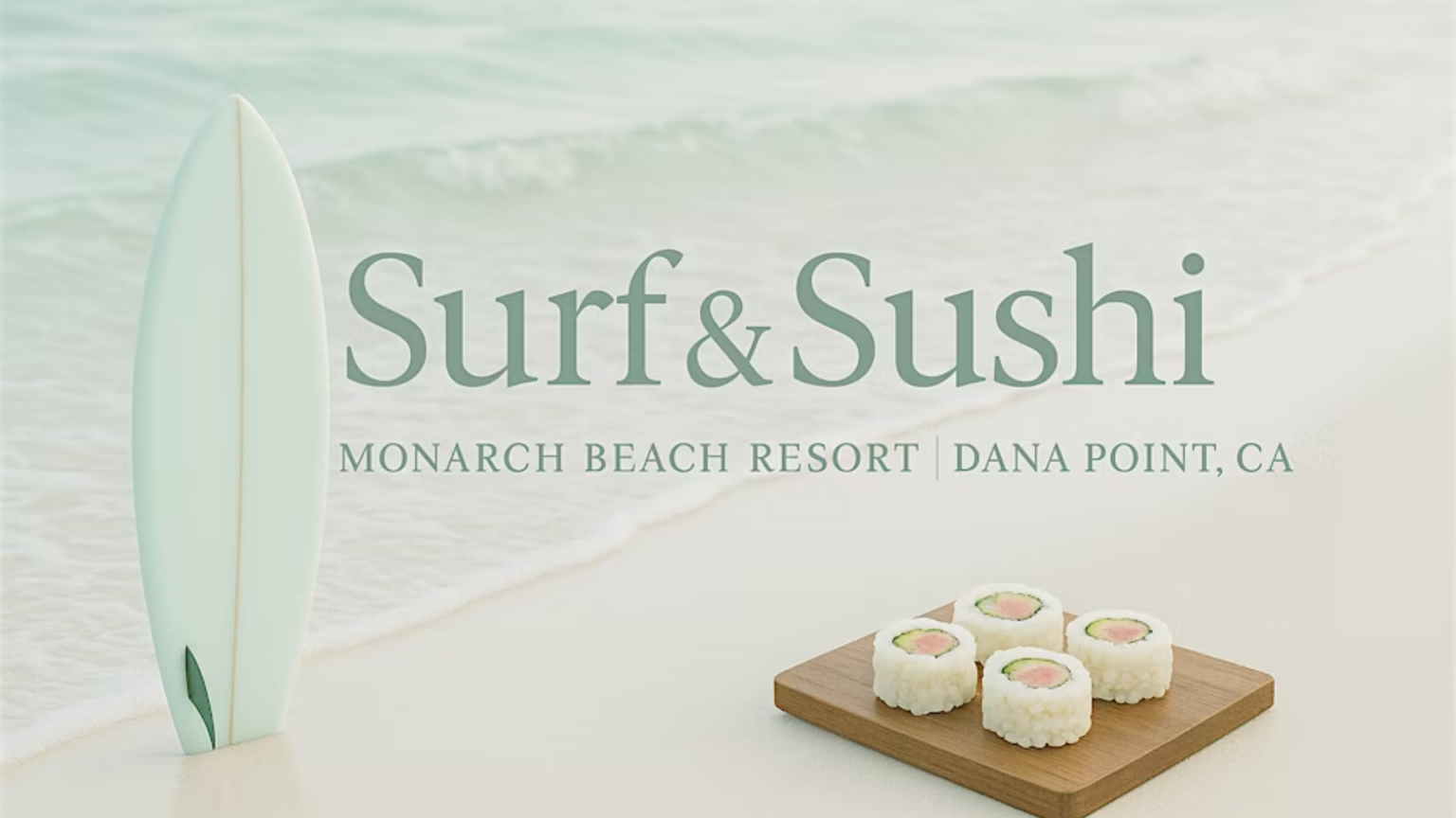 SALT - Surf & Sushi Sunset Mixer 🍣 - Explore South Orange County